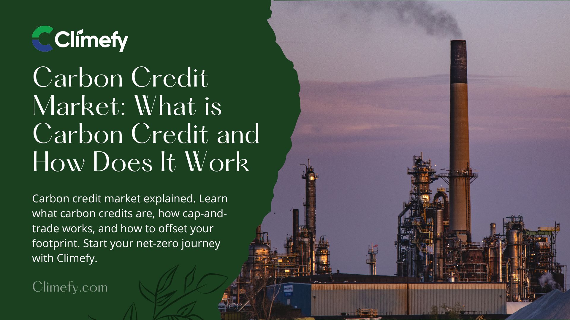 Carbon Credit Market: What Is Carbon Credit & How It Works?