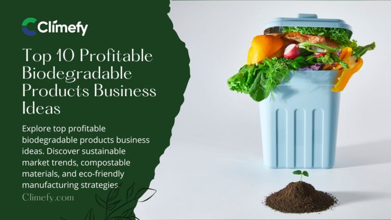 Top 10 Profitable Biodegradable Products Business Ideas