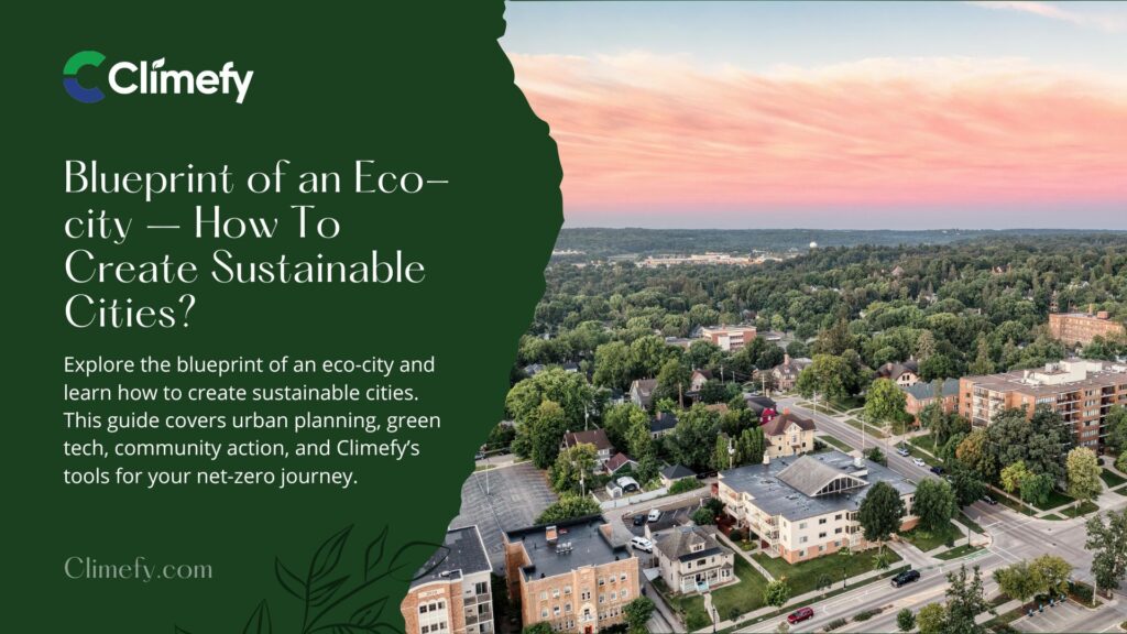 Blueprint Of An Eco-city – How To Create Sustainable Cities?