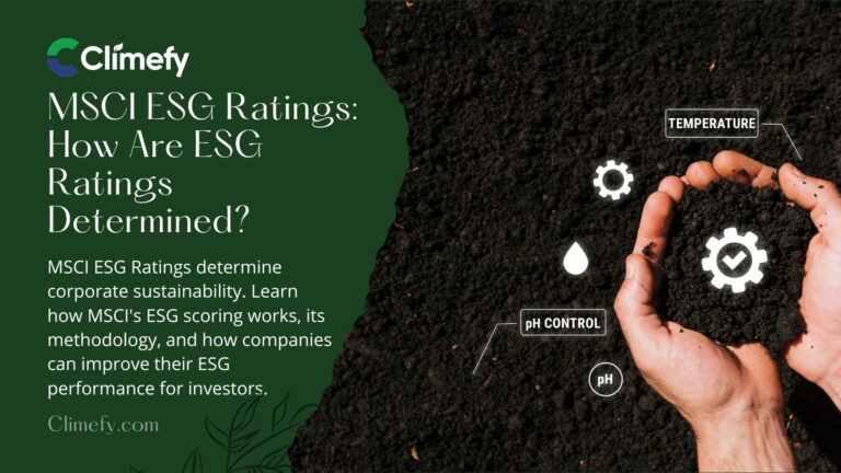 MSCI ESG Ratings: How Are ESG Ratings Determined?