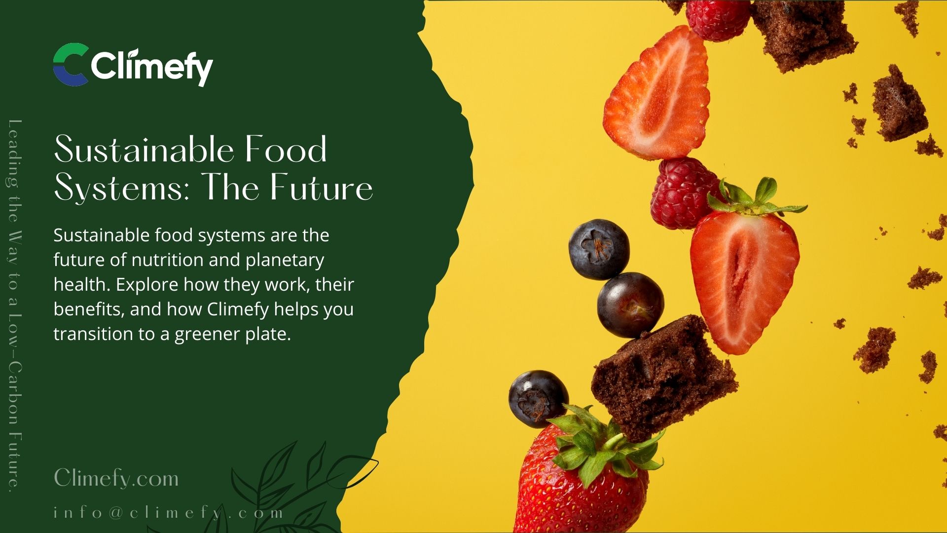 Sustainable Food Systems: The Future | Climefy