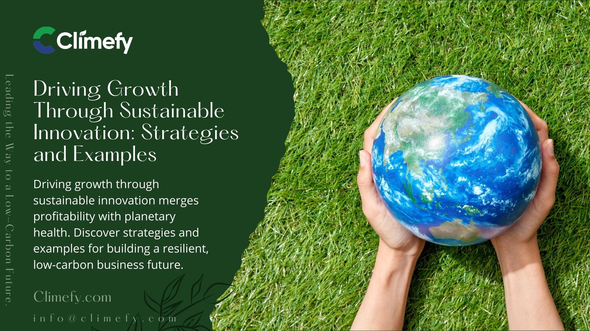 Driving Growth Through Sustainable Innovation | Climefy