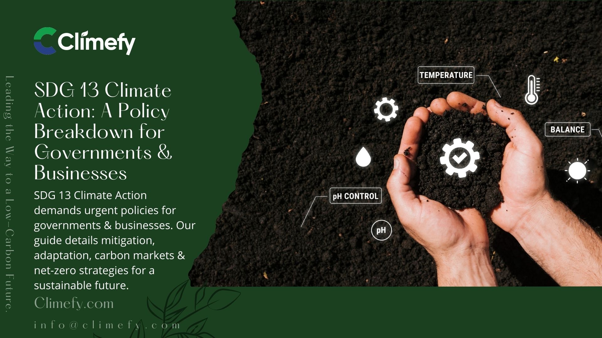 SDG 13 Climate Action: Policy For Governments & Businesses
